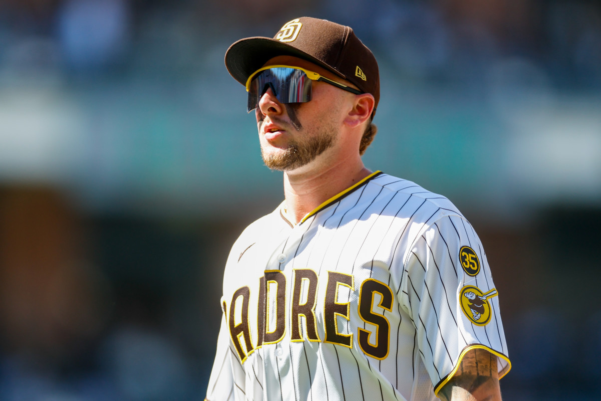 Padres' Craig Stammen announces reason for Jackson Merrill's removal ...