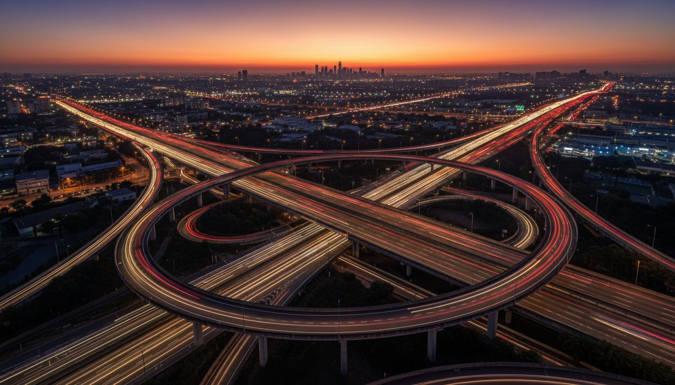Countries with the largest road networks in the world