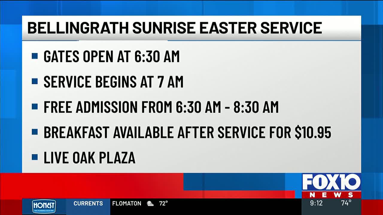 Easter sunrise services planned across the area