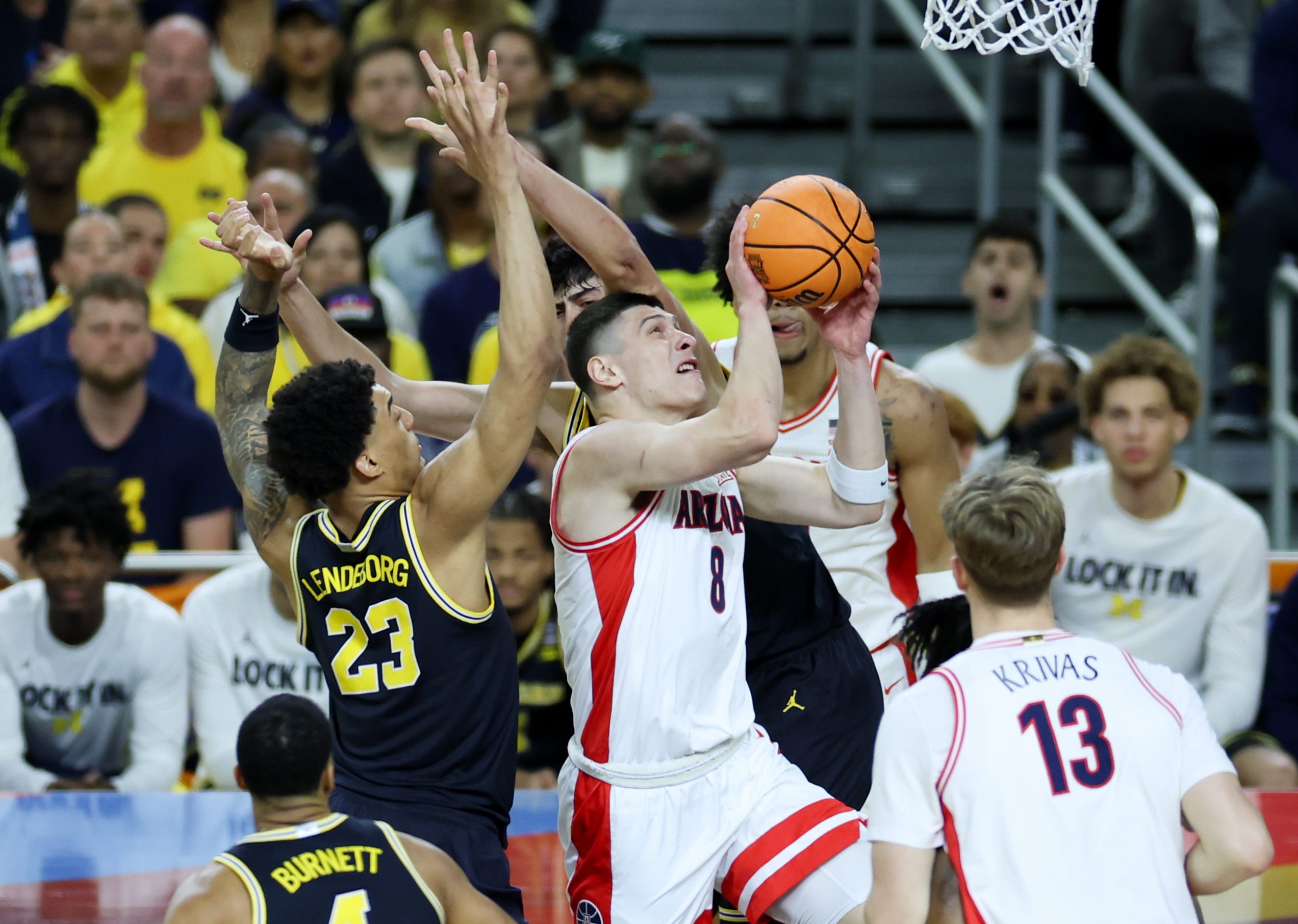 Arizona's NCAA tournament run ends in Final Four loss to Michigan