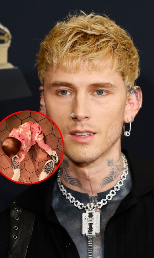 MGK shares rare pics of daughter 👀