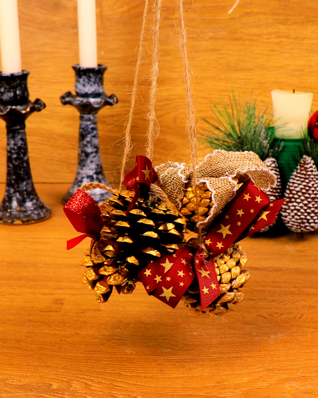 Pinecone decor that feels extra special
