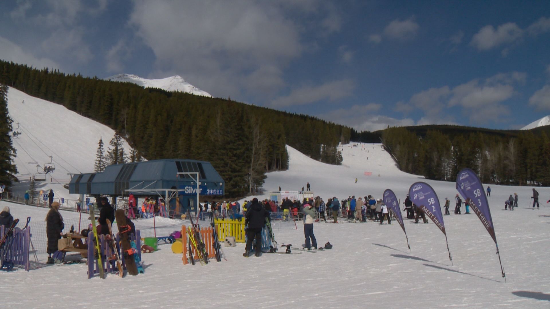 Large parts of Rocky Mountains near BC-Alberta border see above normal ...