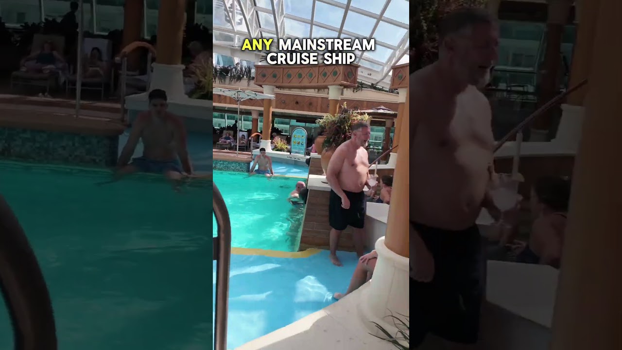Solarium pool feature on Radiance of the Seas by Royal Caribbean