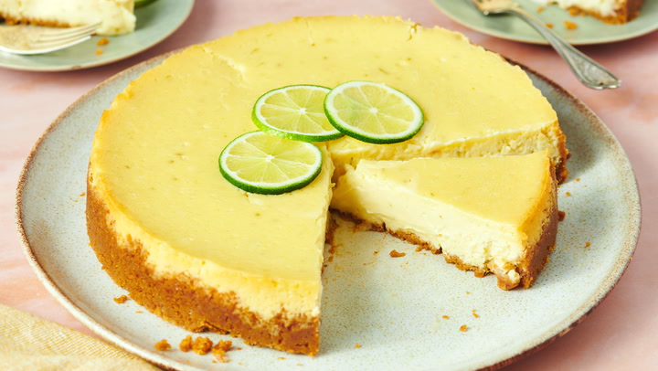 How to make key lime cheesecake