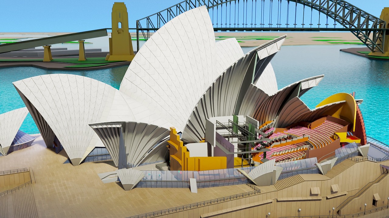Inside the iconic Sydney Opera House