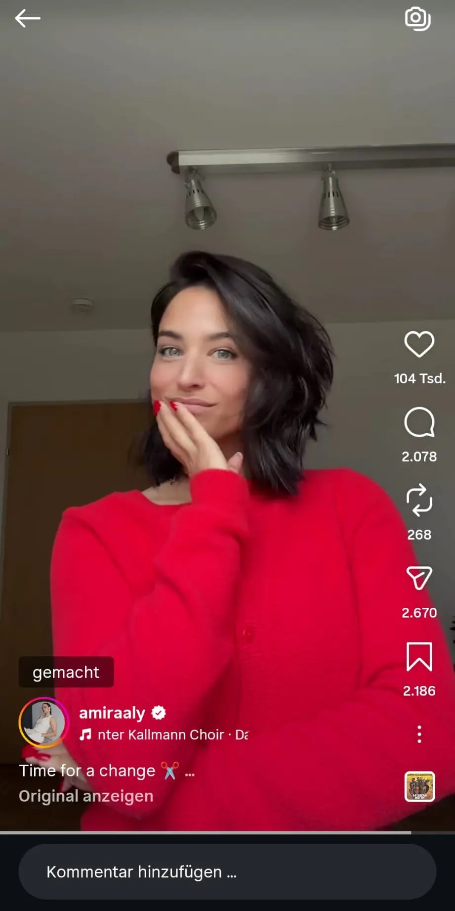 Amira Aly ganz offen: „Es fehlt was“