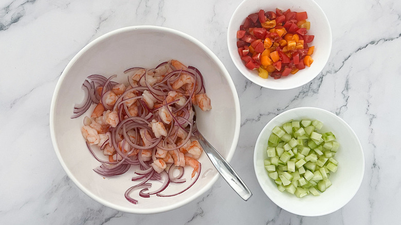 Quick and easy shrimp ceviche recipe