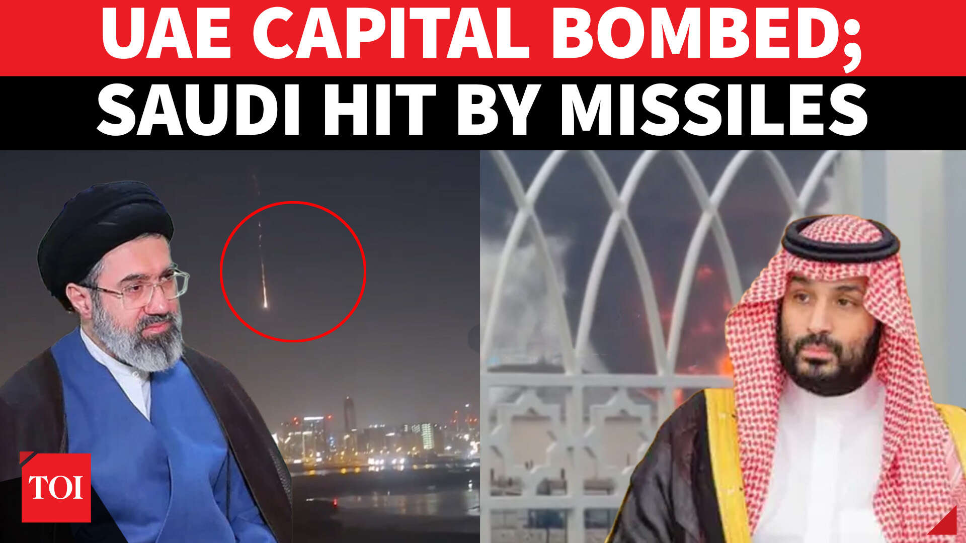 UAE capital bombed; huge fire in Abu Dhabi as cruise missiles strike ...