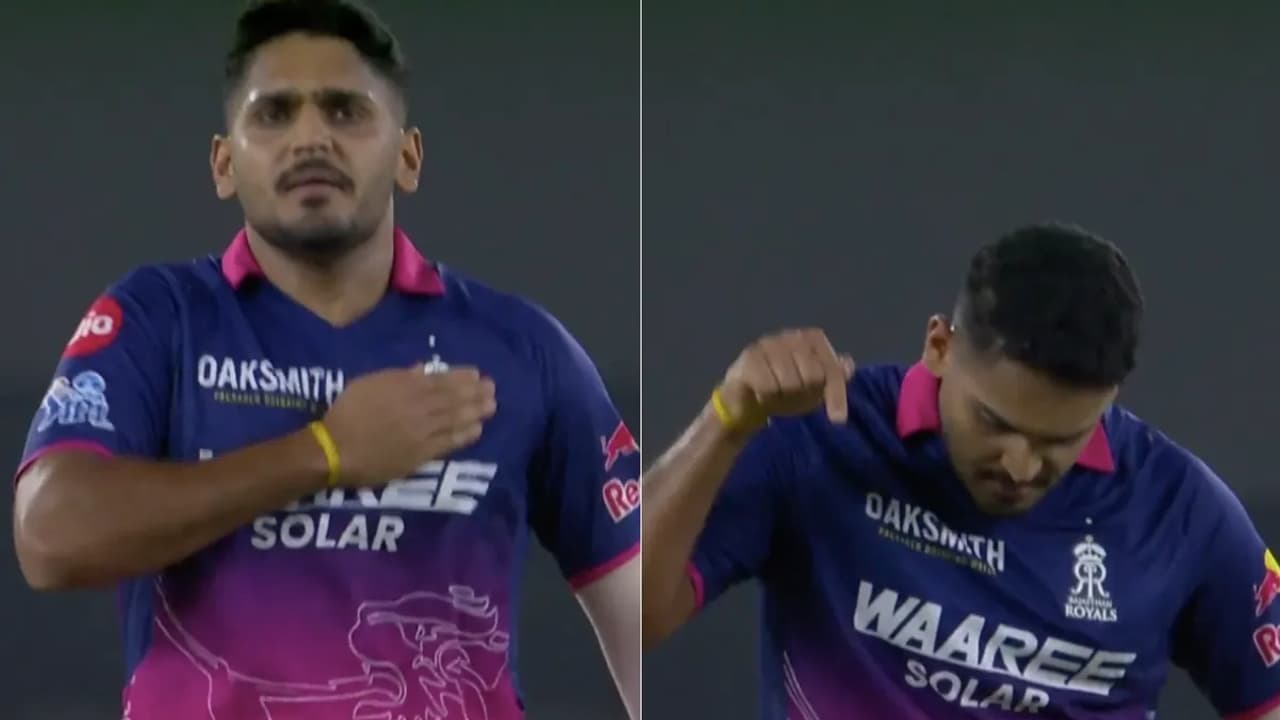 Fans go wild as Tushar Deshpande recreates KL Rahul’s famous gesture in ...