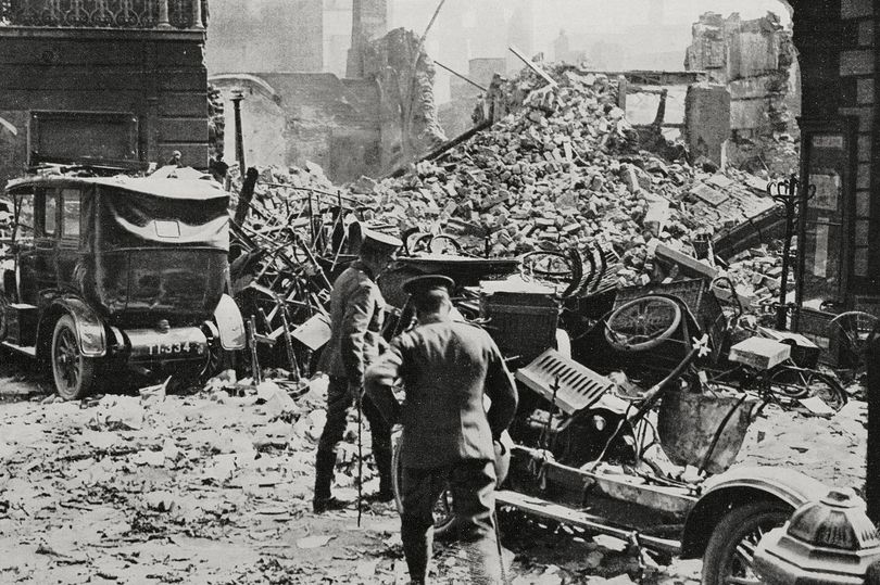 Easter Rising's scars are still visible across Dublin a century on