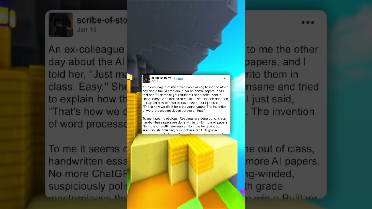 AI vs writing!