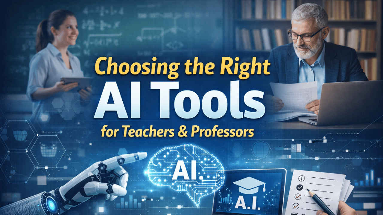 School teachers, college professors: How to choose the right AI tools ...