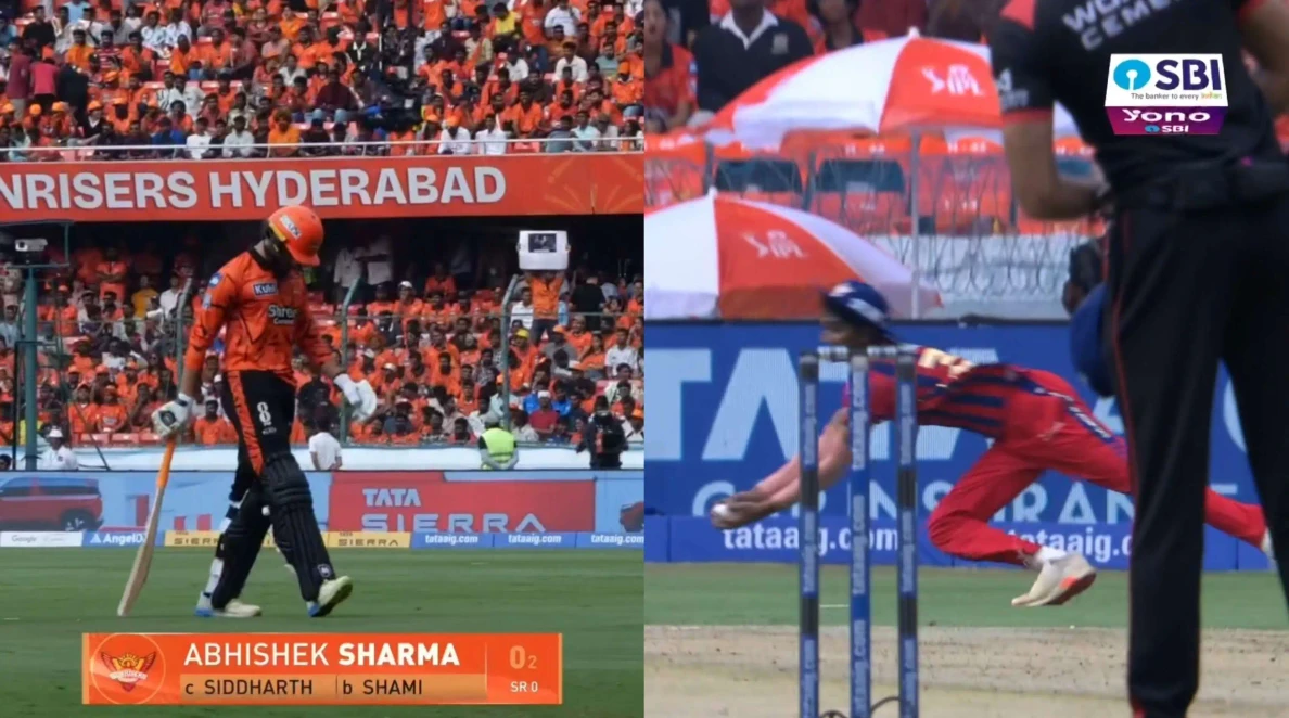 Watch: Absolute beauty! Siddharth’s stunning catch as Shami removes ...