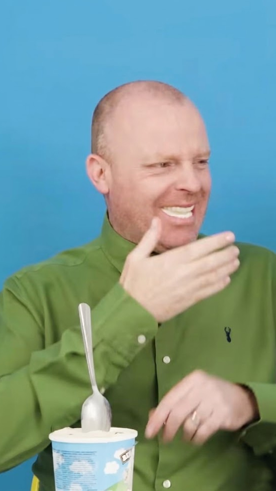 Testing sweets with a comedic twist