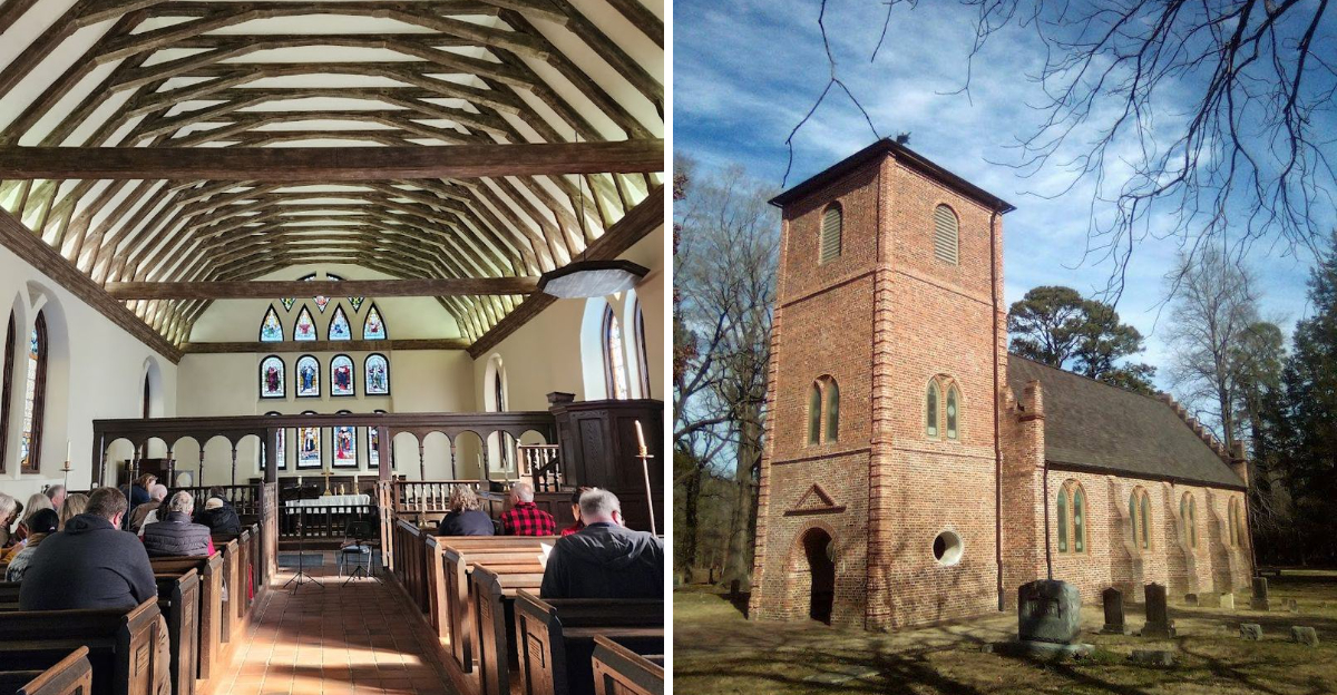 One of Virginia’s oldest brick churches has been standing since the 1680s
