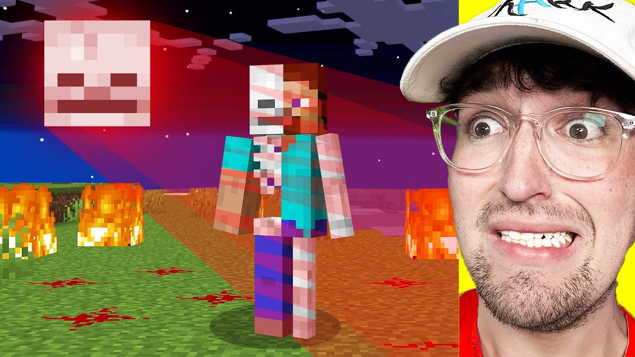 I scared my friend with dead sun in Minecraft