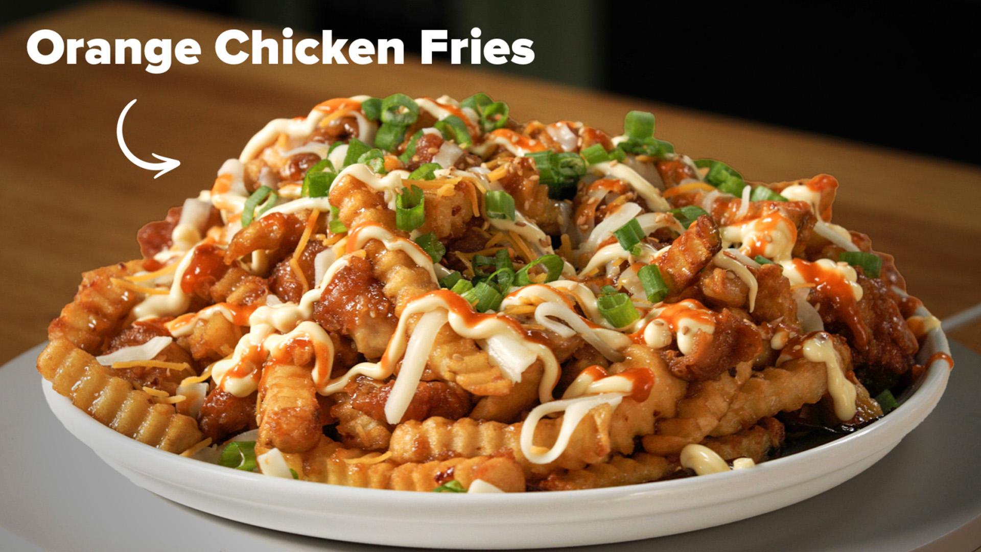 How to make the viral orange chicken fries