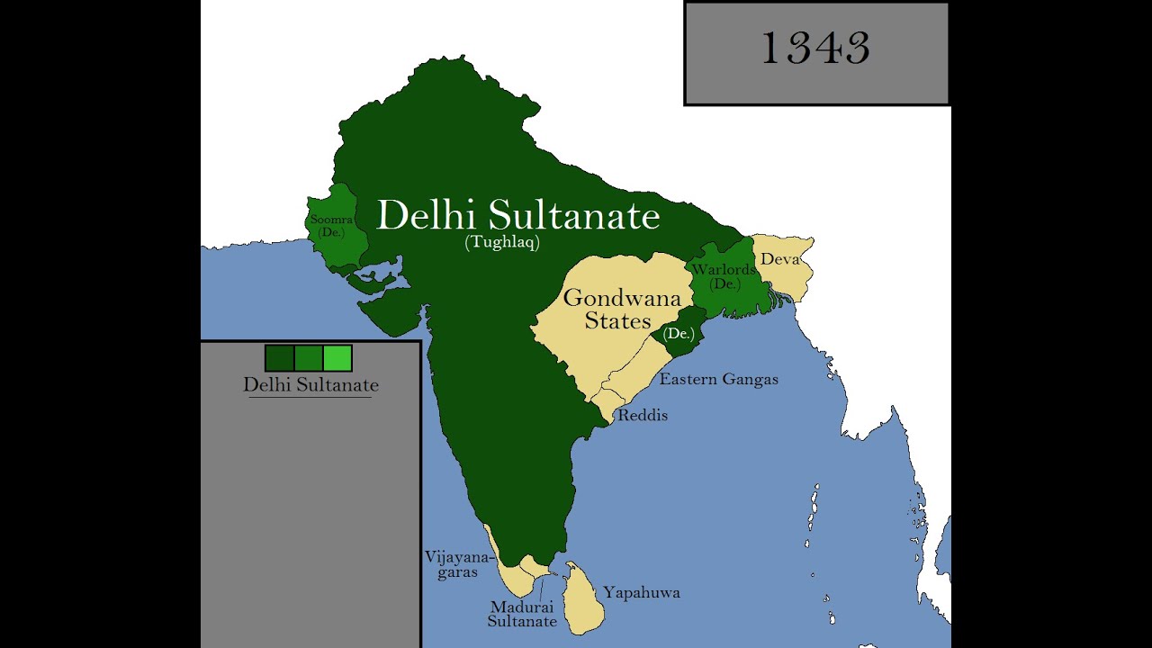 The history of India: Every year