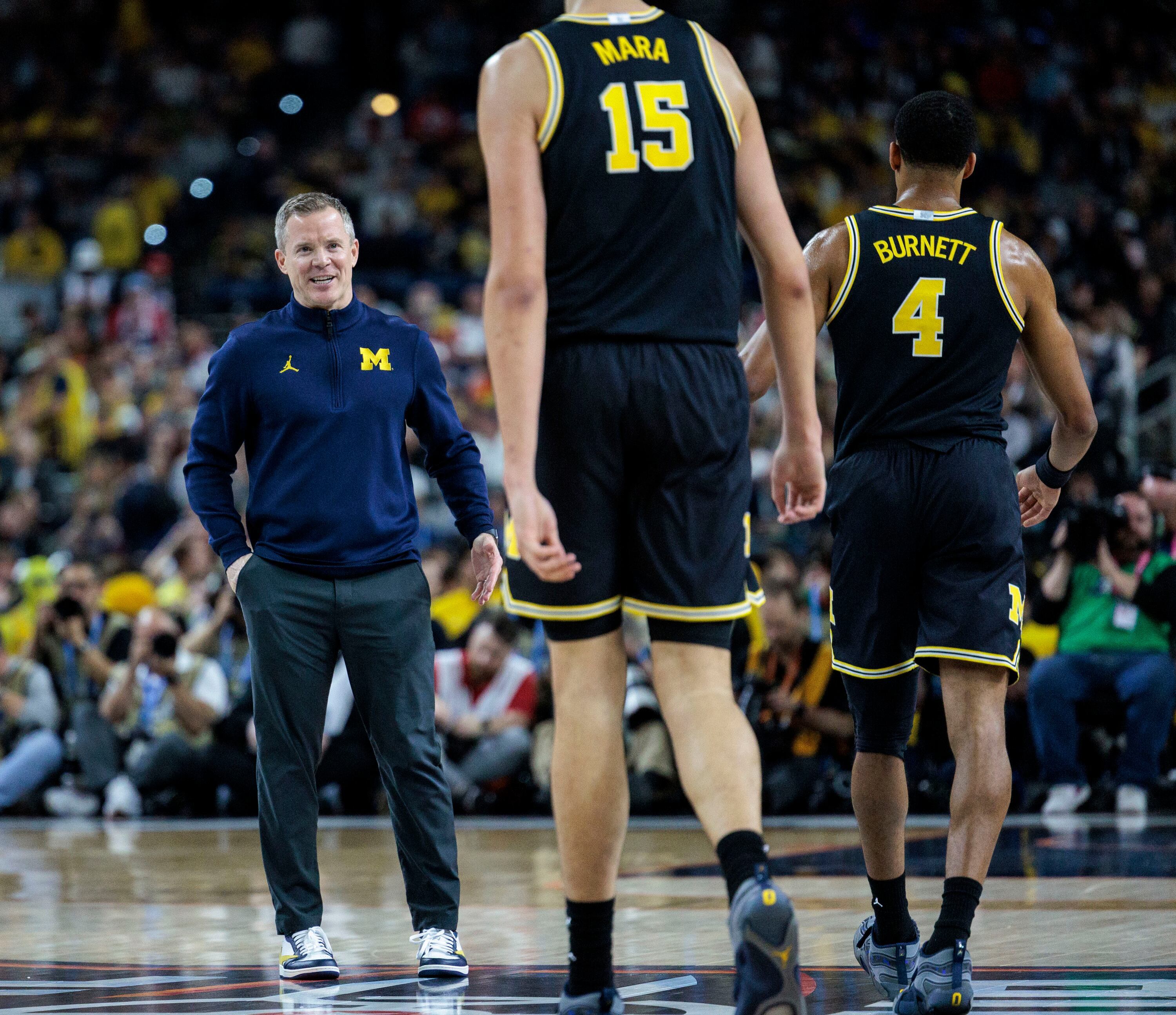 Overheard inside Michigan’s locker room: Walk it off and the Duke lesson