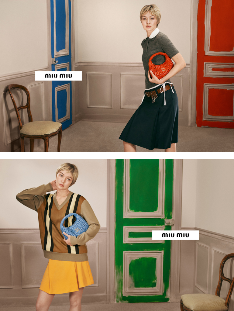 Gigi Hadid reunites with Steven Meisel (once again) for the 2026 Miu ...