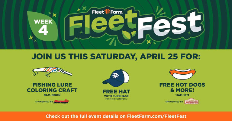 Fleet Farm Fleet Fest freebies and deals
