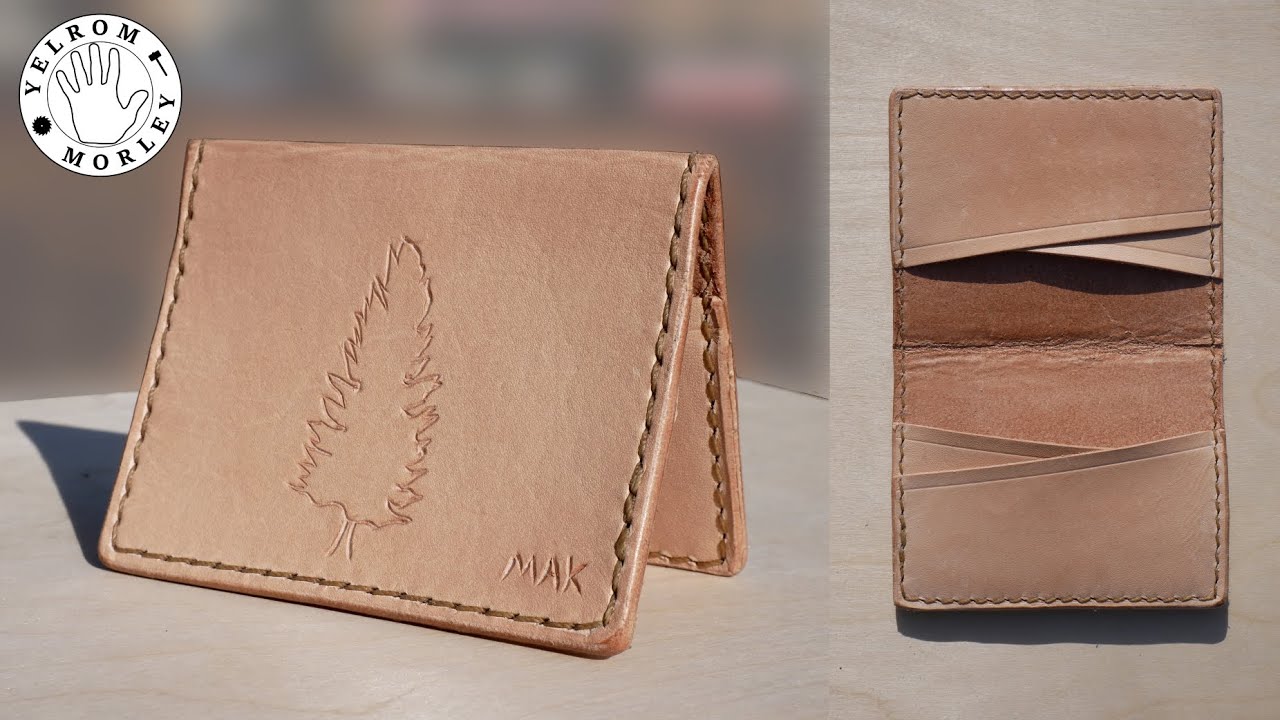 Making 'The Chris' wallet - custom minimalist wallet