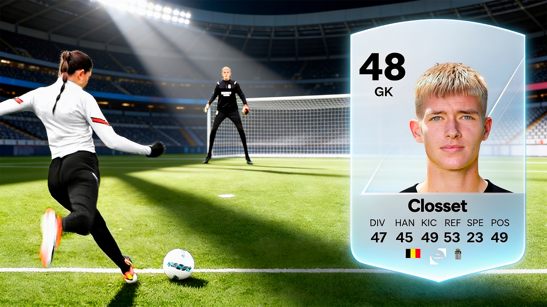 I faced the worst rated goalkeeper!⚽