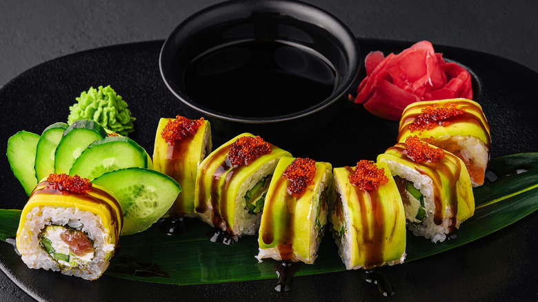 16 types of sushi rolls that don't contain any raw fish