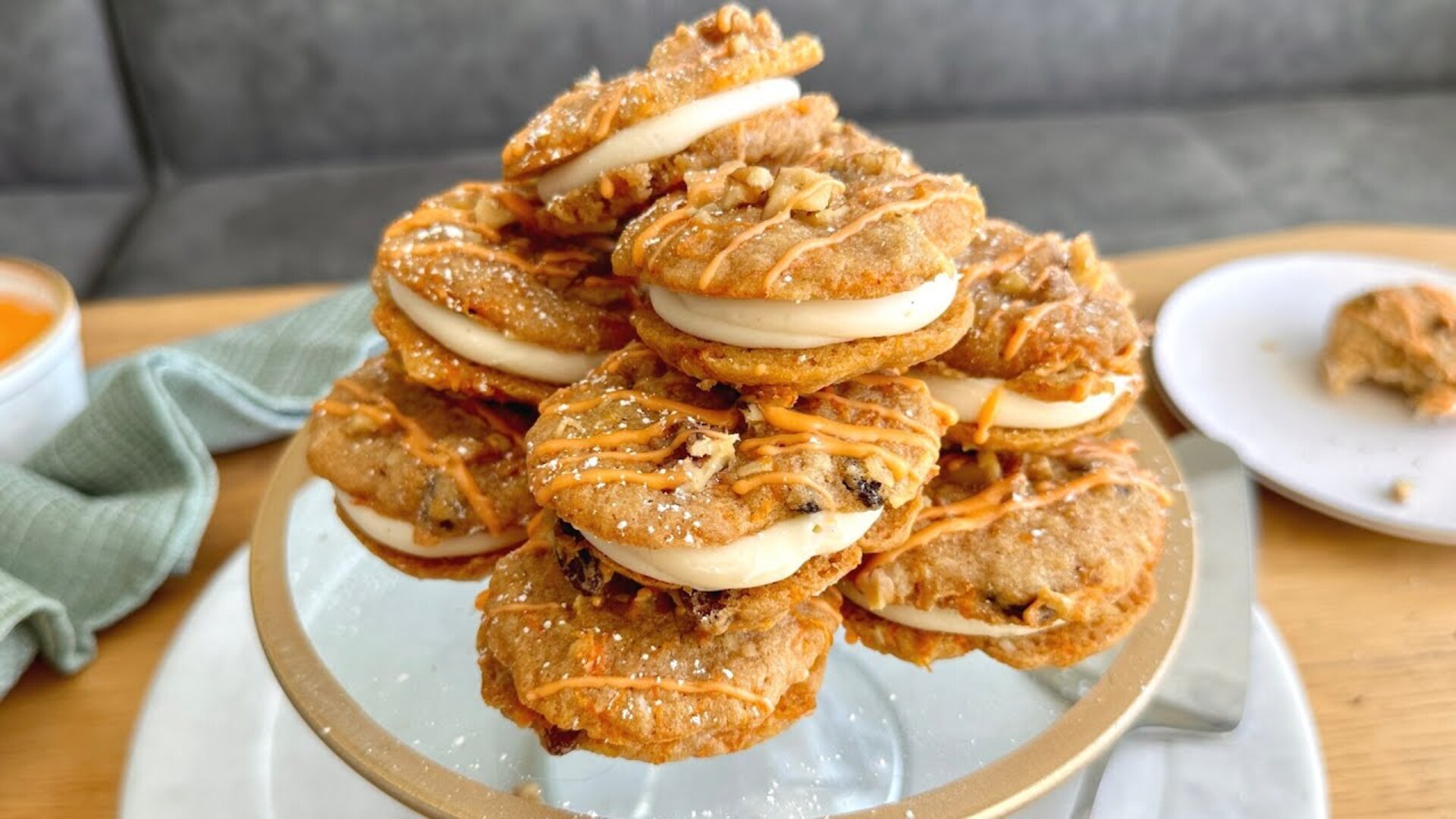 Revamp traditional carrot cake with this cookie recipe
