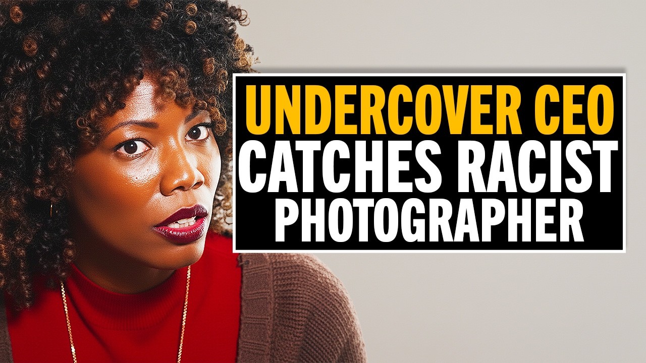 Undercover CEO exposes racist photographer
