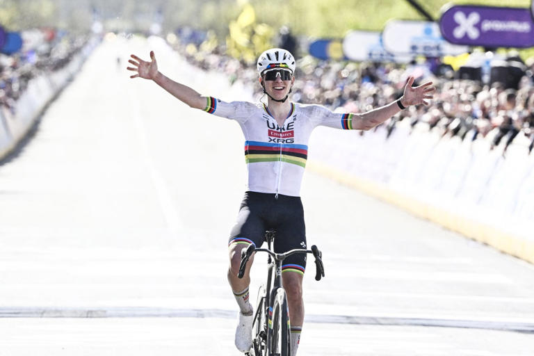 Pogacar triumphs at Tour of Flanders but may face bizarre fine