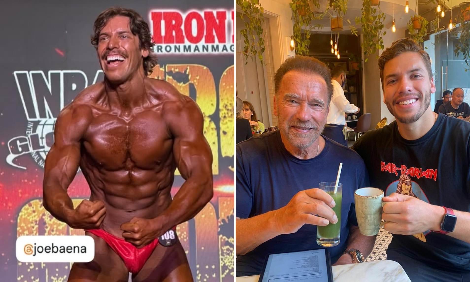 Arnold Schwarzenegger's love child son Joseph earns pro bodybuilder ...