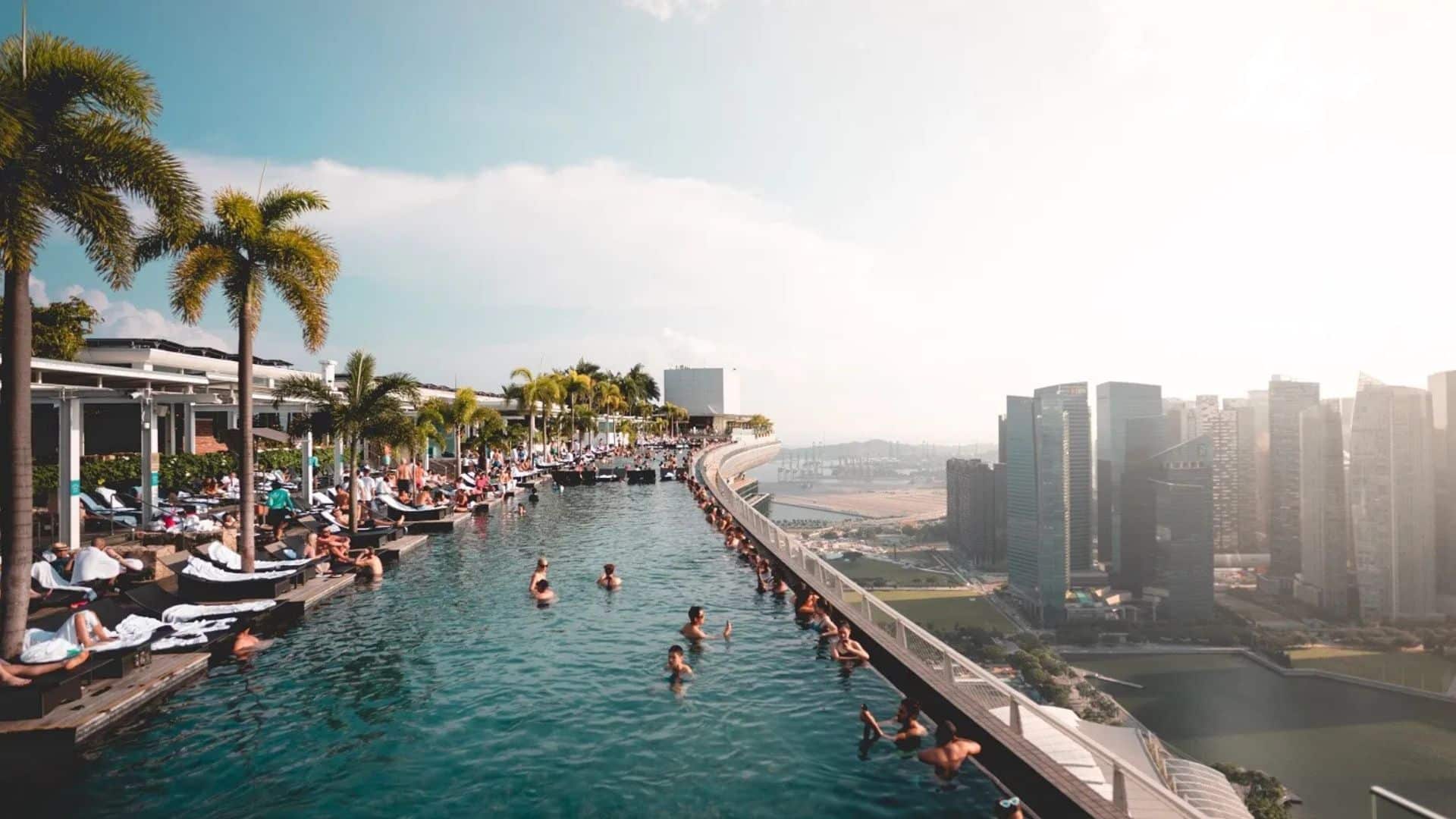 Swimming pools known for their striking design
