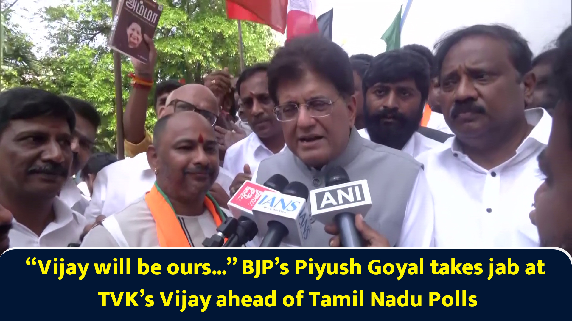 Vijay will be ours... BJP’s Piyush Goyal takes jab at TVK’s Vijay ahead ...