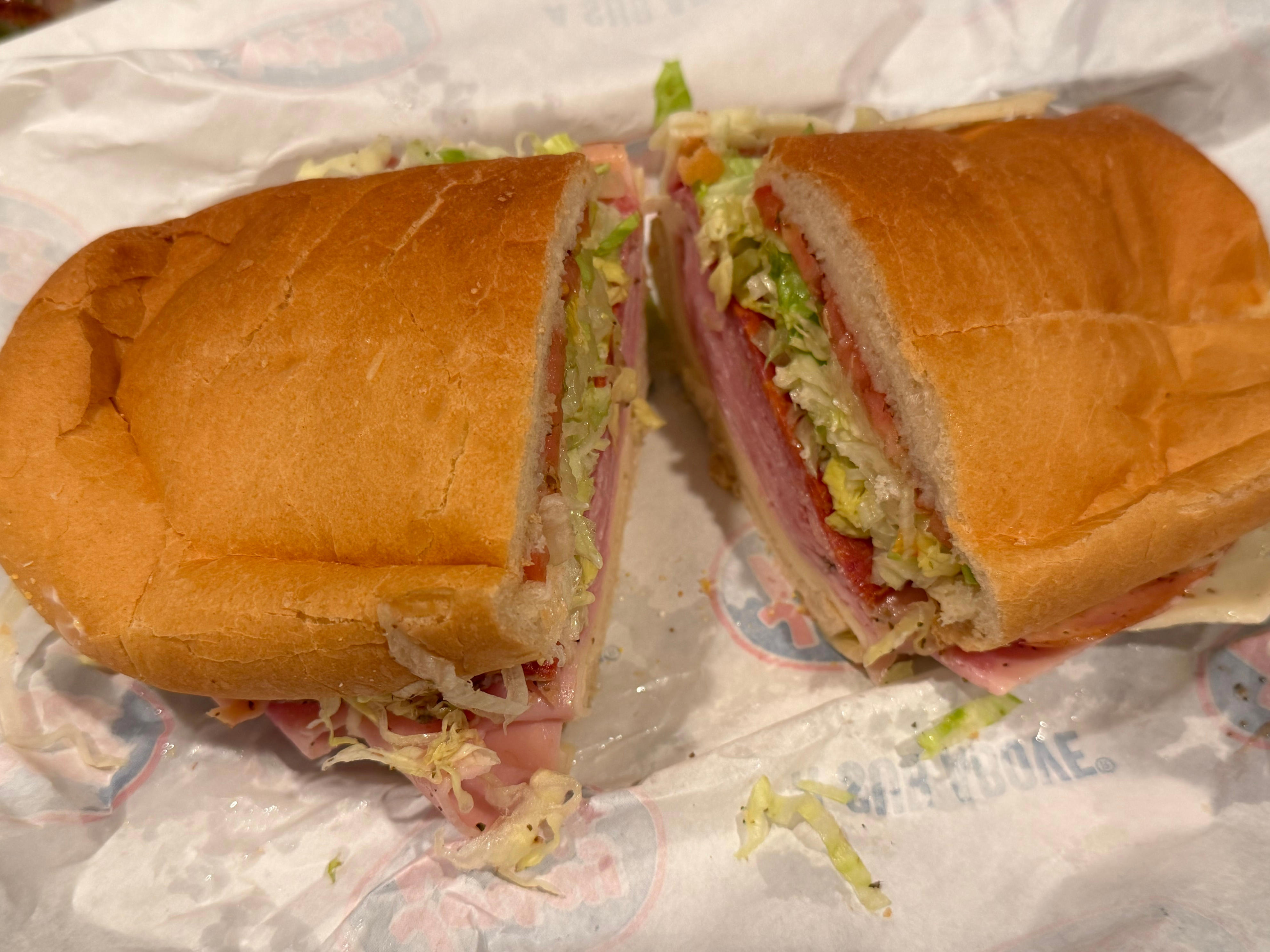 I tried Italian sandwiches from Subway, Jimmy John's, and Jersey Mike's ...