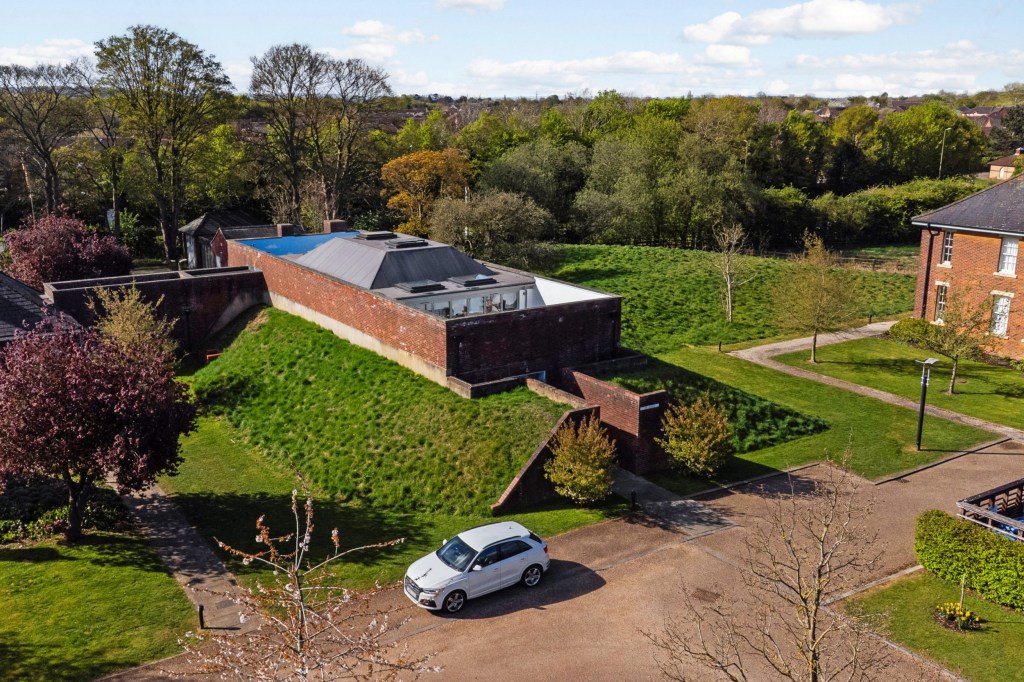 The former WWII bunker that’s been transformed into a luxury hidden home