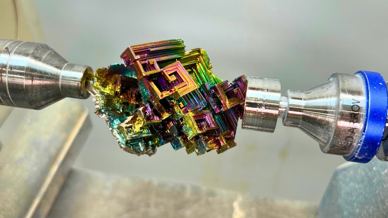 Transforming a crystal into an alien artifact