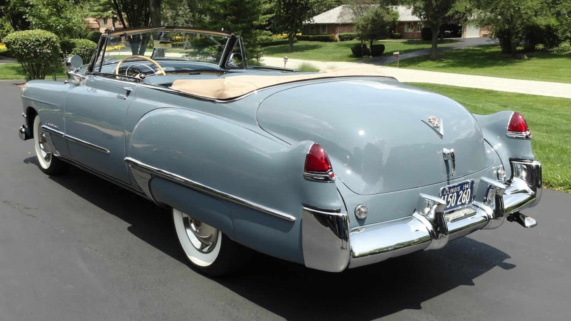 This 1949 Cadillac convertible feels like rolling history