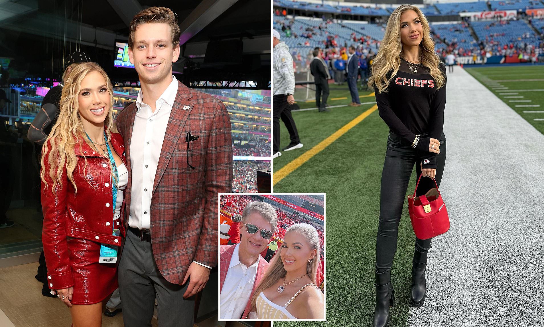 Chiefs heiress Gracie Hunt announces engagement to son of former NFL ...