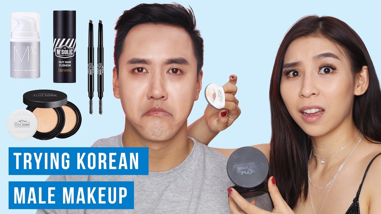 Makeup made for males | Tina tries it