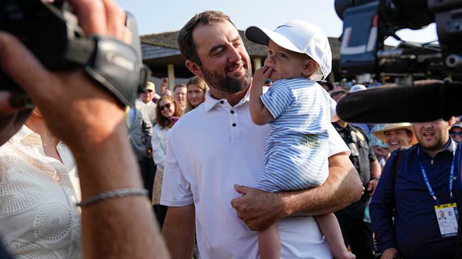 Scottie Scheffler welcomes new baby ahead of the Masters