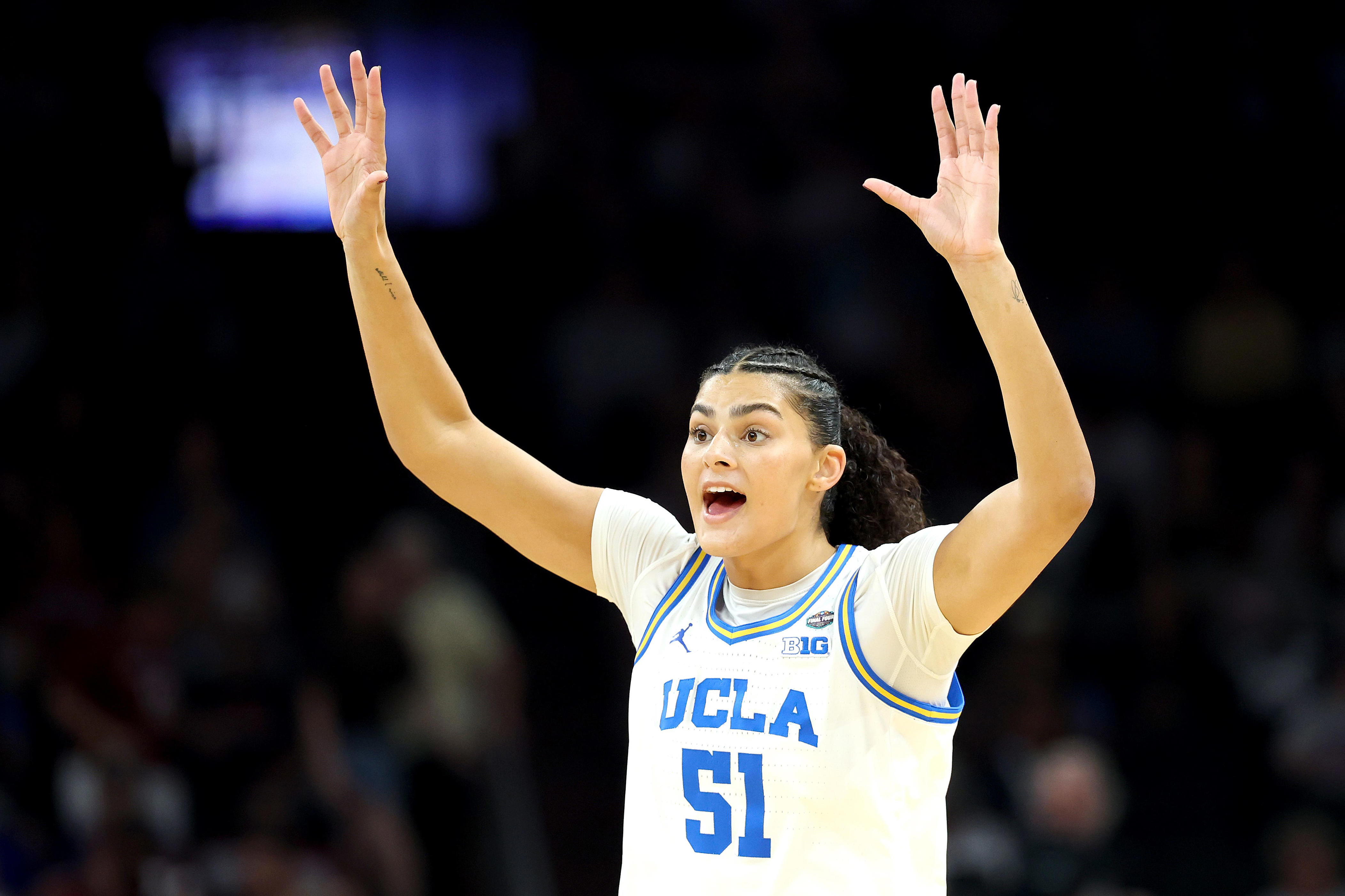 Lauren Betts named MOP of NCAA women's tournament after UCLA wins title