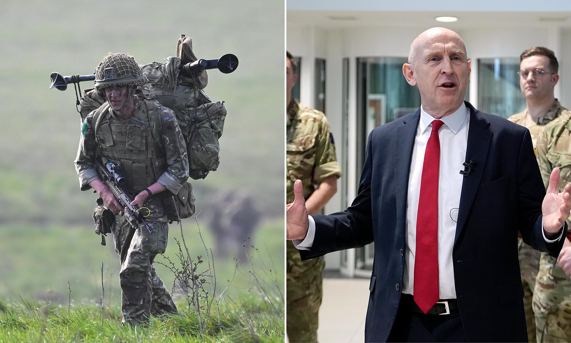 Labour accused of 'dithering' over war footing bill: Plans to bolster ...