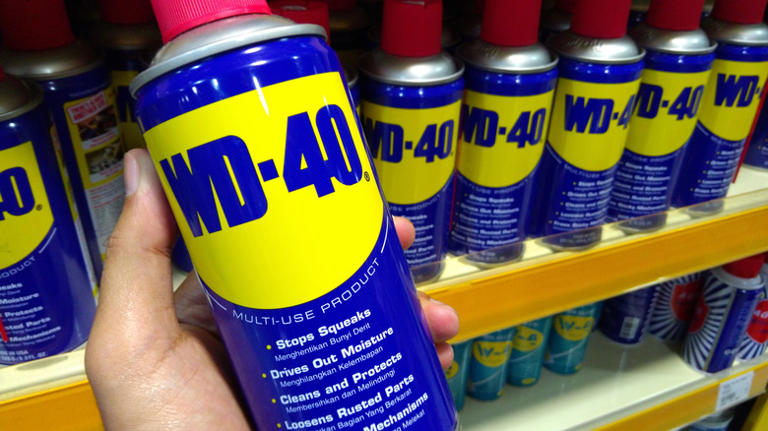 Why you should add WD-40 to your grout cleaning routine