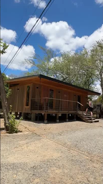 Teak prefab home tour - modern and compact!