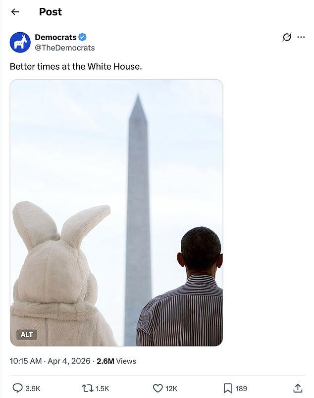 Joe Biden hit with snub as smug Dems share Easter message: 'Better ...