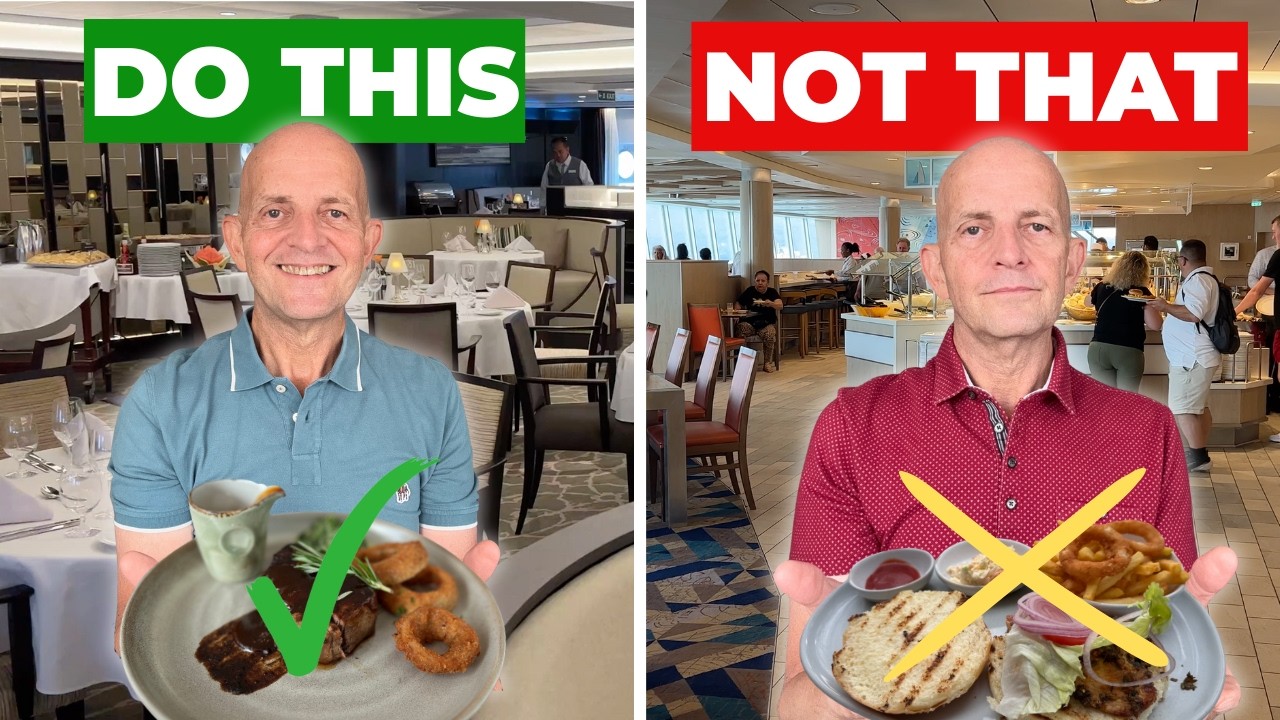 Top tips for savouring cruise cuisine like a pro