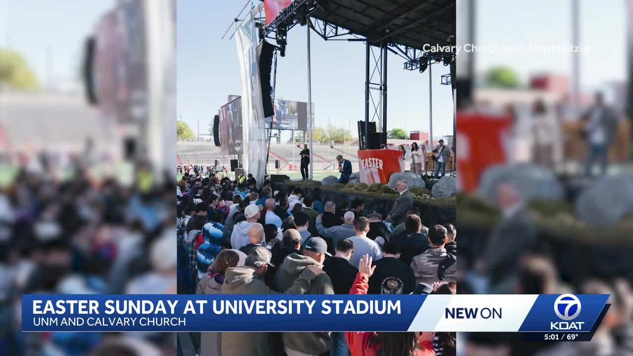 Easter Sunday sun rise service draws thousands