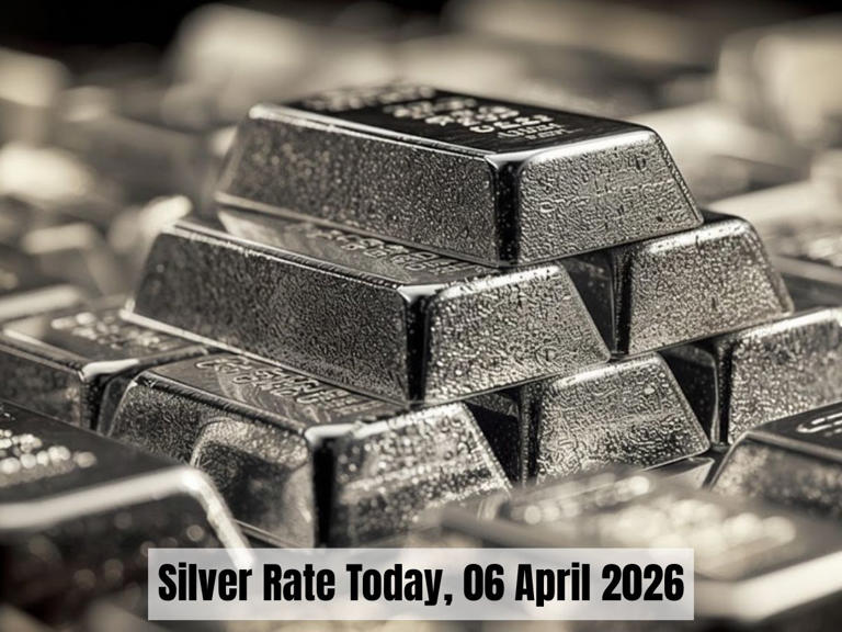 Silver rate today [6 April, 2026]: Silver drops 3% to $73.02 on dollar ...